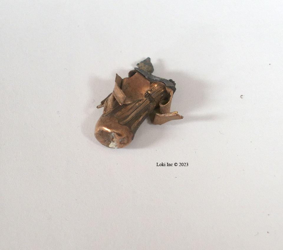 Recovered Sub-X® 300 AAC Blackout bullet